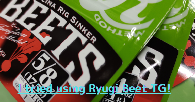 3種類のキャロライナリグのシンカーを比較してみた! | 釣りたいバス釣り日記 NEO Bass fishing diary you want ...